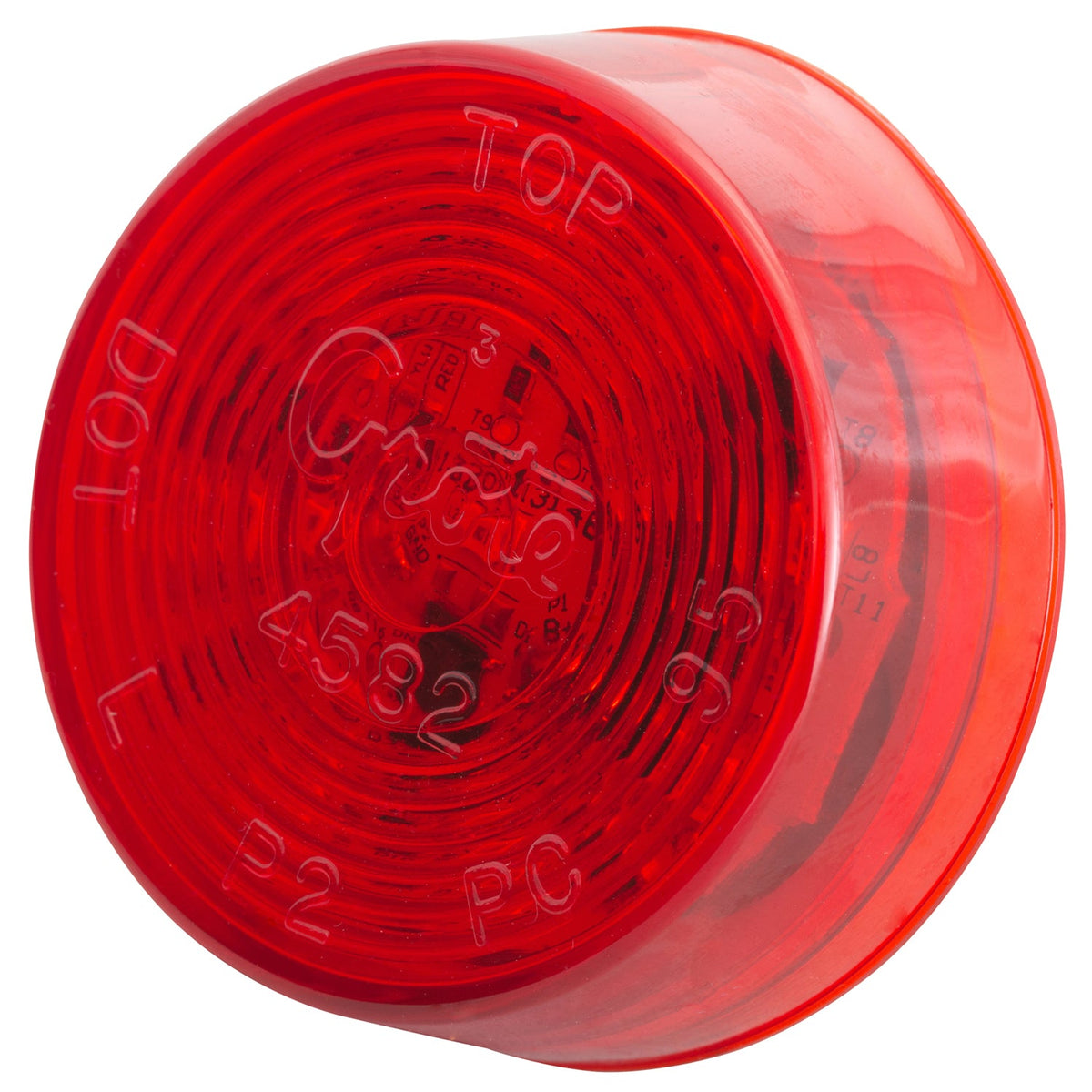 CLR/MKR Lamp, 2", Red, Hi Count® LED (9 Diode)